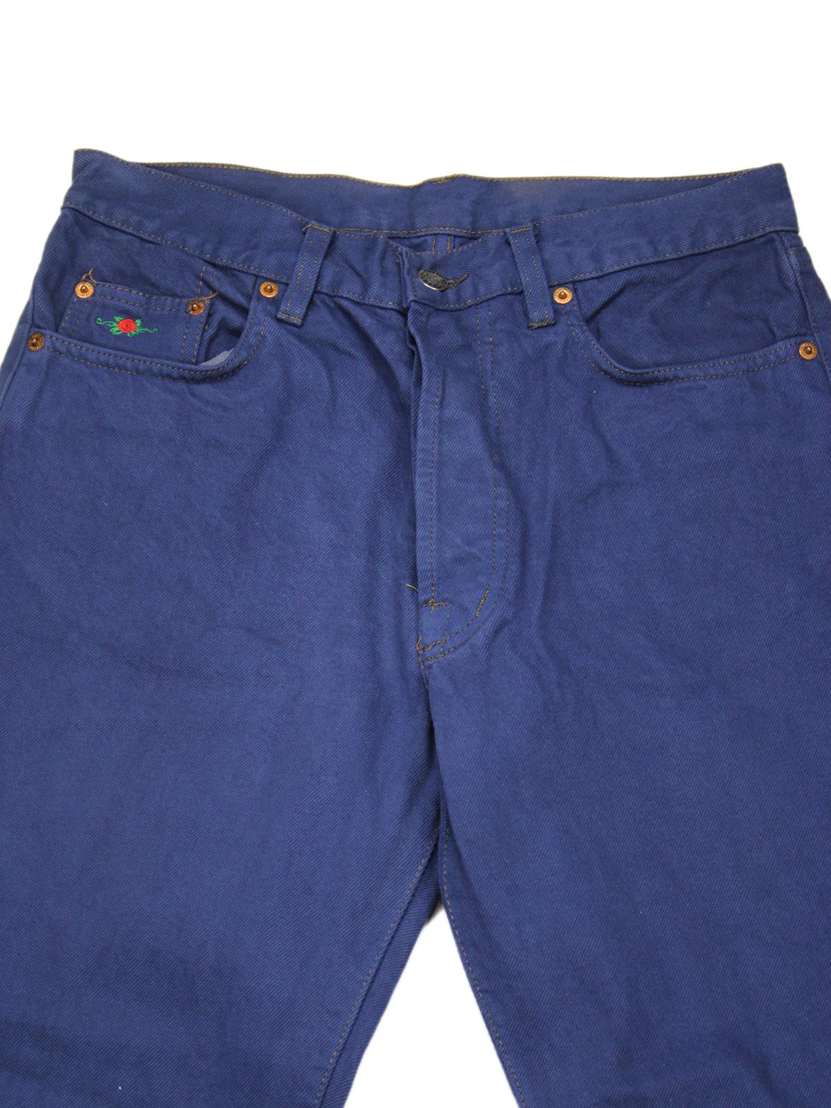 EL CHARRO Chicano Blue Dyed Jeans
