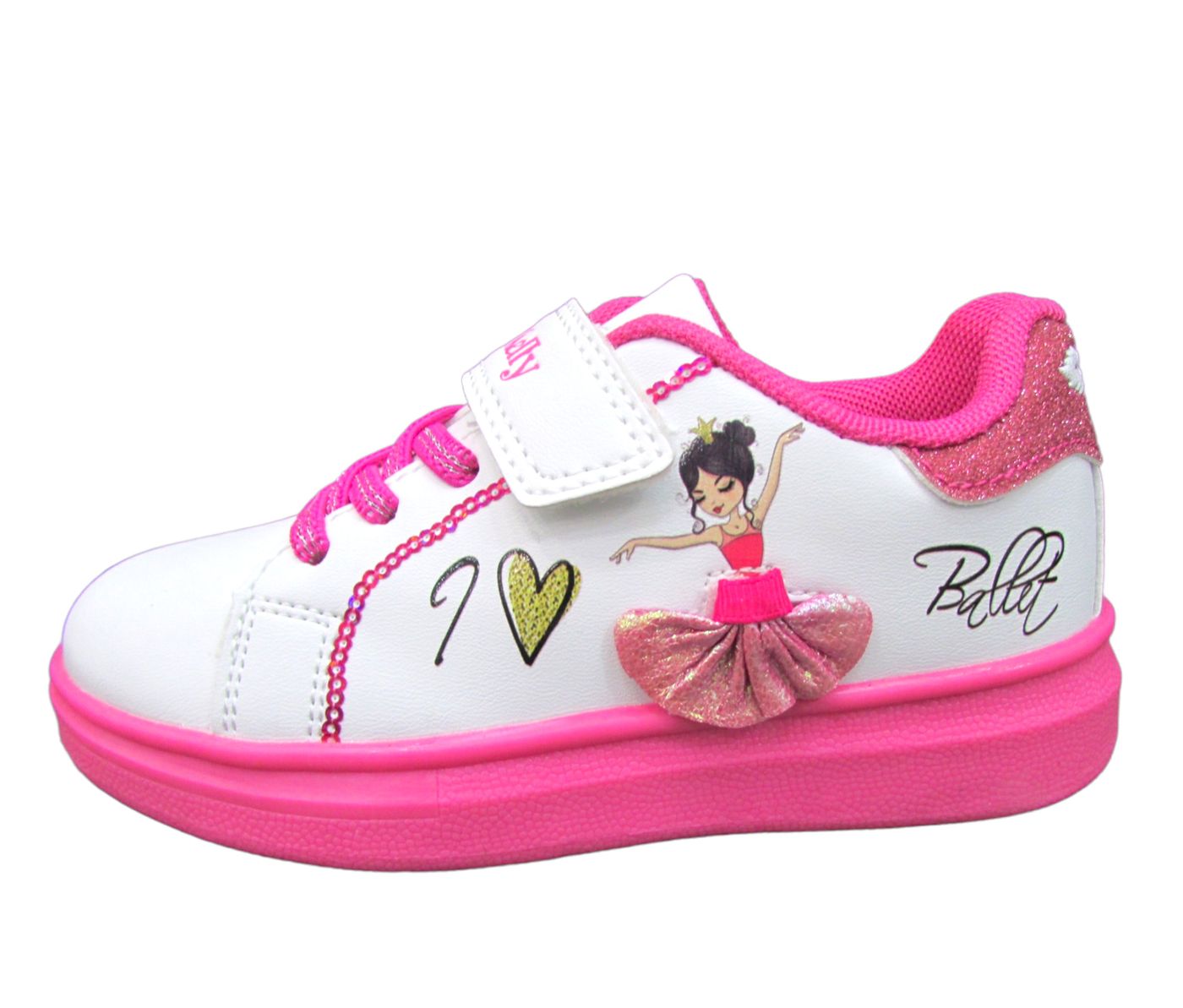 Nuova Sneakers Lelli Kelly Mille Stelle Con Gonnellina Intercambiabile